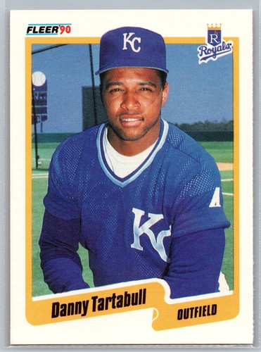 Danny Tartabull 1990 Fleer BASEBALL #120 Kansas City Royals | eBay