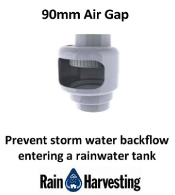 Air Gap 90mm Backflow Prevention For Tank- Free Delivery | eBay