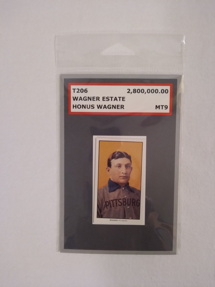 (3) HONUS WAGNER T206 REPRINT BASEBALL CARDS - SEALED | eBay