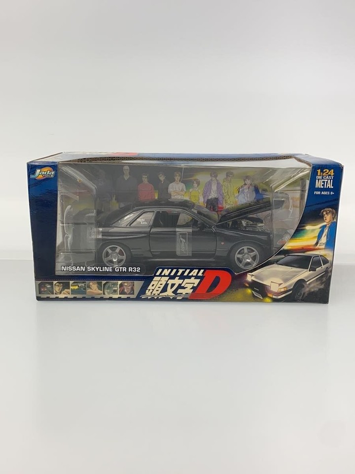 JADA TOYS Miniature 1/24 Initial D NISSAN GTR R32 Takumi Nakazato ...