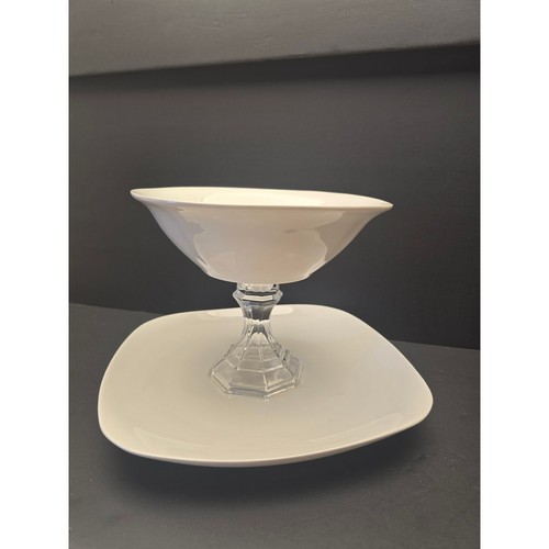 Royal Norfolk White Footed Bowl Compote Style One Piece | eBay