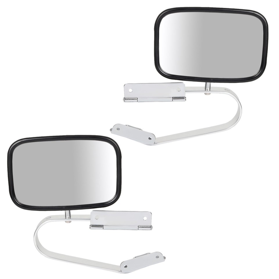 Left+Right Manual Side View Mirrors Pair New For Ford F150-F350 Truck ...