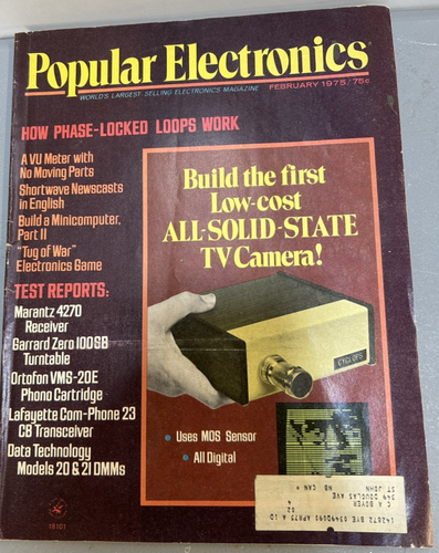 Popular Electronics February 1975 Altair 8800 First PC RARE Issue | eBay