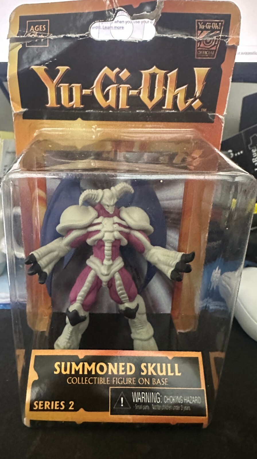 NECA Yu-Gi-Oh! 3 3/4" Series 2 Summoned Skull Figure Vanity Base NEW | eBay