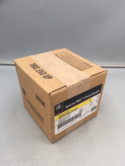GE SEDA36AT0100 Circuit Breaker 3 Pole 100A 600V for sale online | eBay