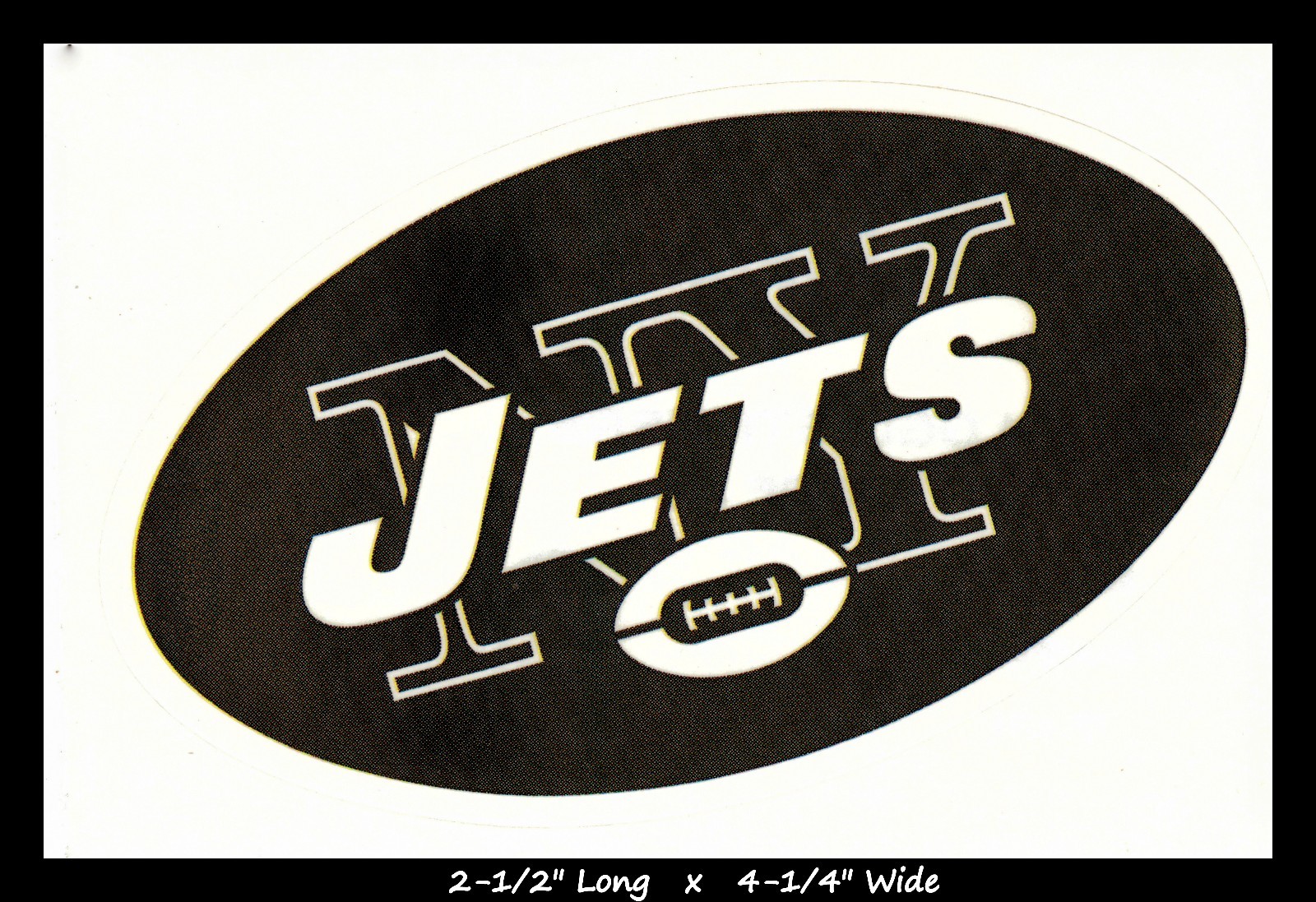 LOT OF 5 NEW YORK JETS FOOTBALL NFL LICENSED TEAM LOGO STICKERS FREE ...