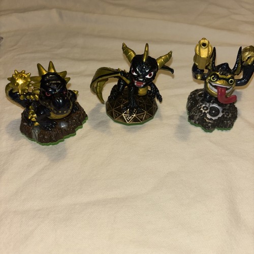 Skylanders Spyros Adventure Legendary Spyro, Bash, Trigger Happy ...