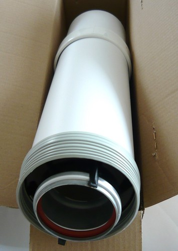 UBBINK 227541 Conduit extension pipe ALU/PVC D 80/125 L= 500 mm | eBay