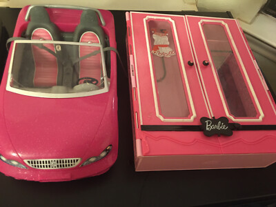 Barbie Fashionistas Ultimate Closet And Pink Sports Car 2013 (Crack ...
