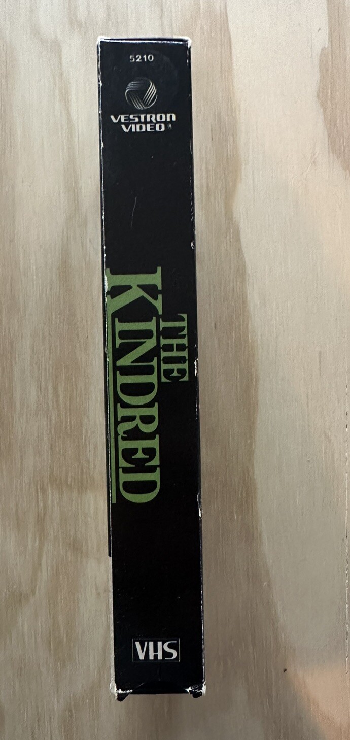 The Kindred VHS - Rod Steiger + Kim Hunter - Vestron Video Horror 1986 ...