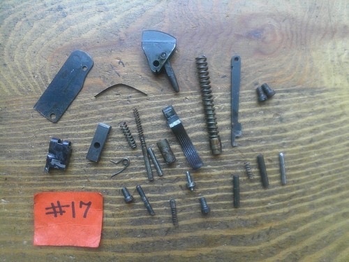 High Standard Model B Parts 22LR Trigger Hammer Sideplate Safety Pin ...