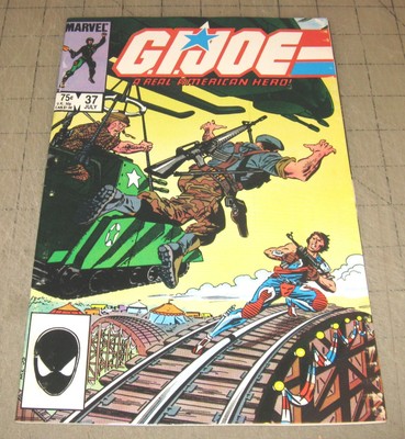 GI JOE #37 (July 1985) VF- Condition Comic - G.I. JOE - 1st Flint ...