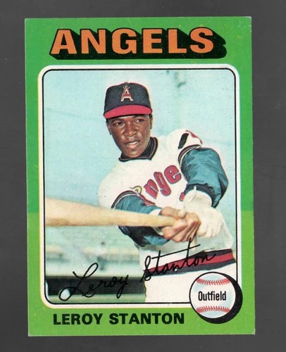 1975 Topps Leroy Stanton California Angels #342 Excellent | eBay