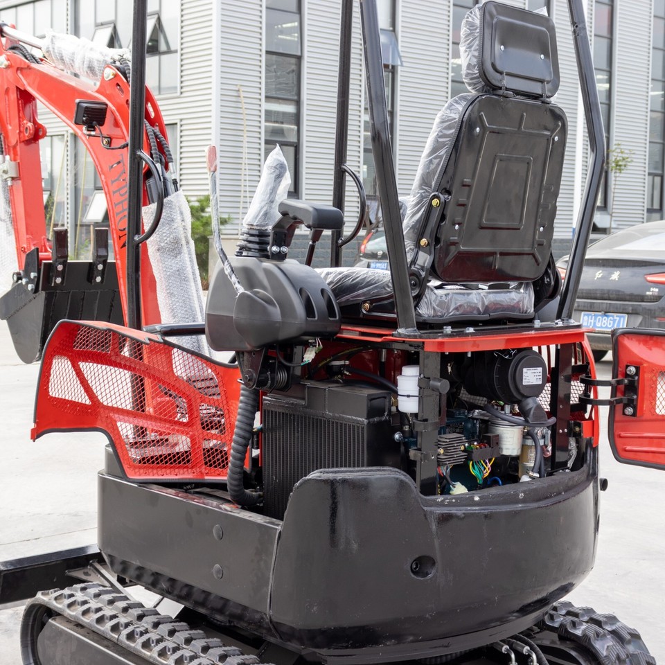 4,000 lbs Terror XVIII Mini Excavator, EPA Certified KUBOTA D902 Diesel ...