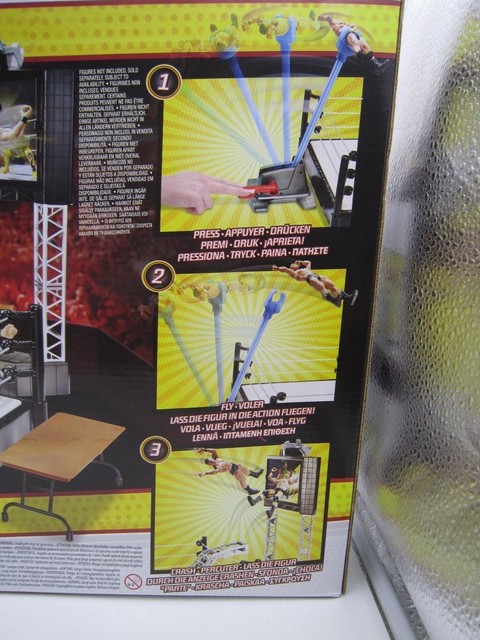 Mattel X3970 WWE Flexforce High Flyin Fury Playset for sale online | eBay