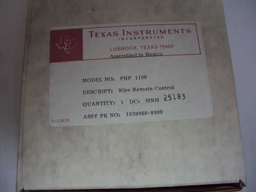 Texas Instruments TI-99/4a 2 Joystick Controllers Set Model PHP 1100 ...