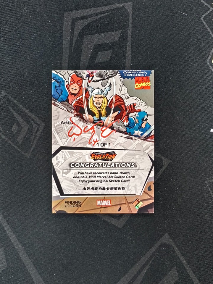 2024 Finding Unicorn Marvel Evolution VENOM Sketch Card 1/1 | eBay