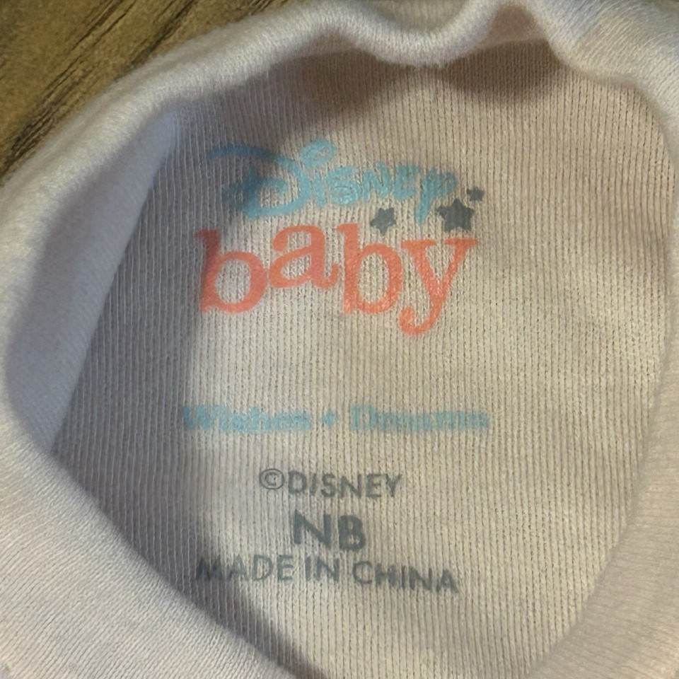 Disney Baby Mickey & Minnie Mouse Newborn Top, Sweet Little Dreams ...