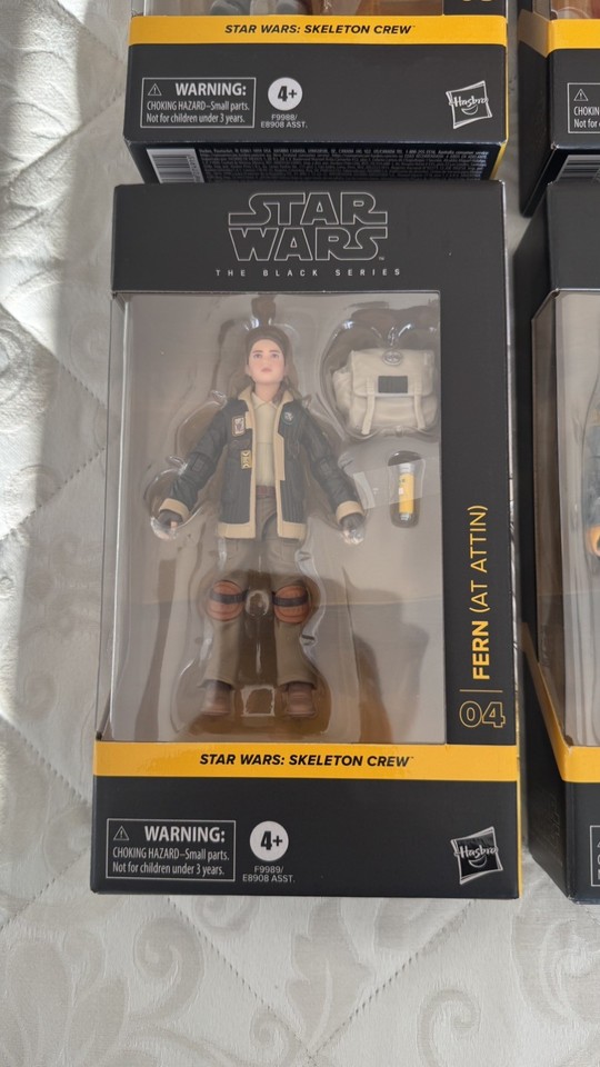 Star Wars Black Series Complete Skeleton Crew Action Figure Bundle of 6 ...