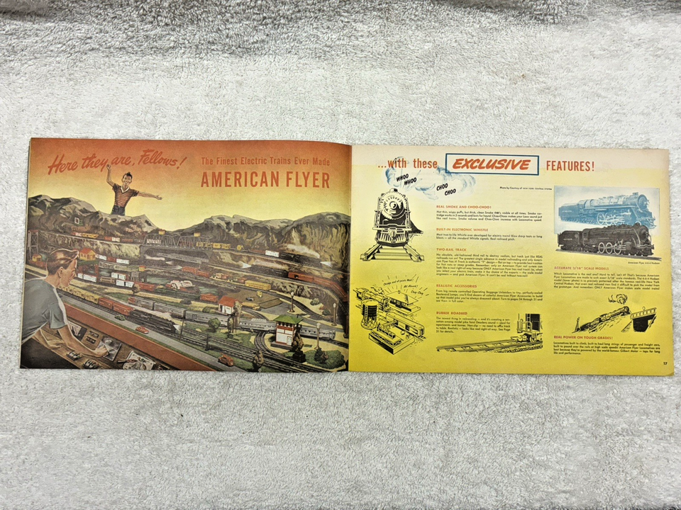 1950 Gilbert / American Flyer Consumer Catalog No. D-1604 | eBay