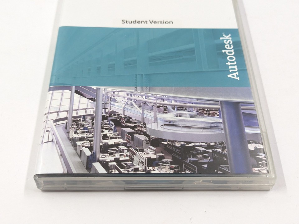 Autodesk AutoCAD 2007 Student Version 2 Disc CD Set [NO KEY/CODE] | eBay