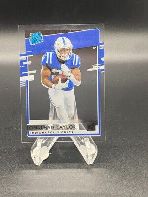 Jonathan Taylor 2020 Panini Chronicles Clearly Donruss Rated Rookie #RR ...