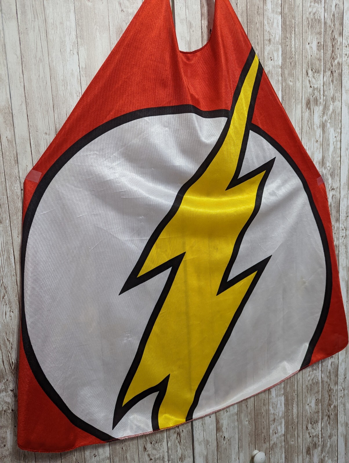 The Flash Cape 31" Long Six Flags DC Comics Batman Ha… - Gem