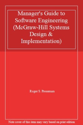 A Manager's Guide to Software Engineering By Roger S. Pressman ...