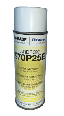 1 can- 240g Ardrox 970P25E Fluorescent Water Washable Penetrant Level 3 ...