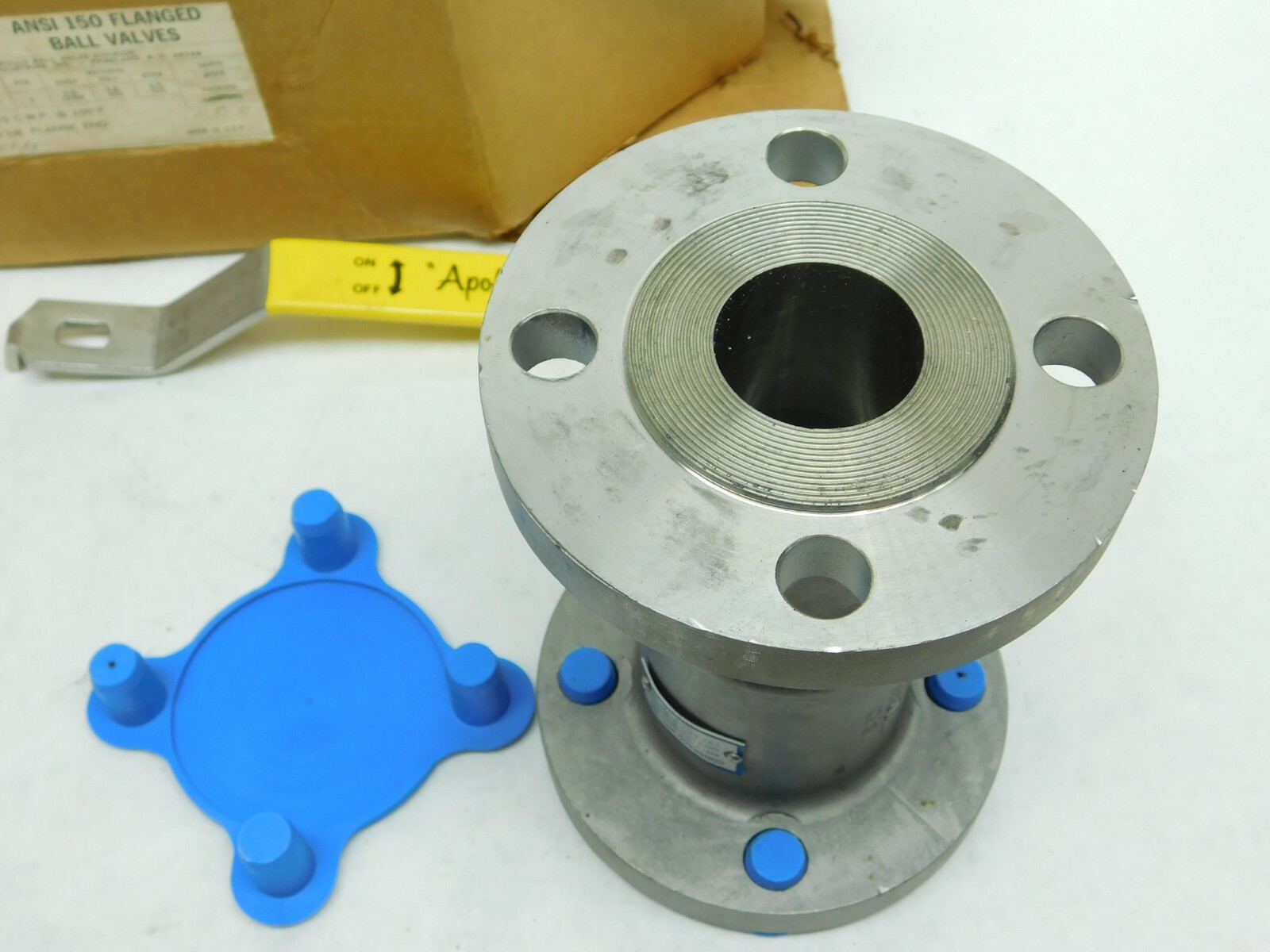 CONBRACO APOLLO 87-107-01 CF8M STAINLESS ANSI 150 FLANGE BALL 1-1/2 ...