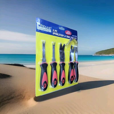 PITTSBURGH AUTOMOTIVE Upholstery and Trim Tool Set, 5 Piece | eBay
