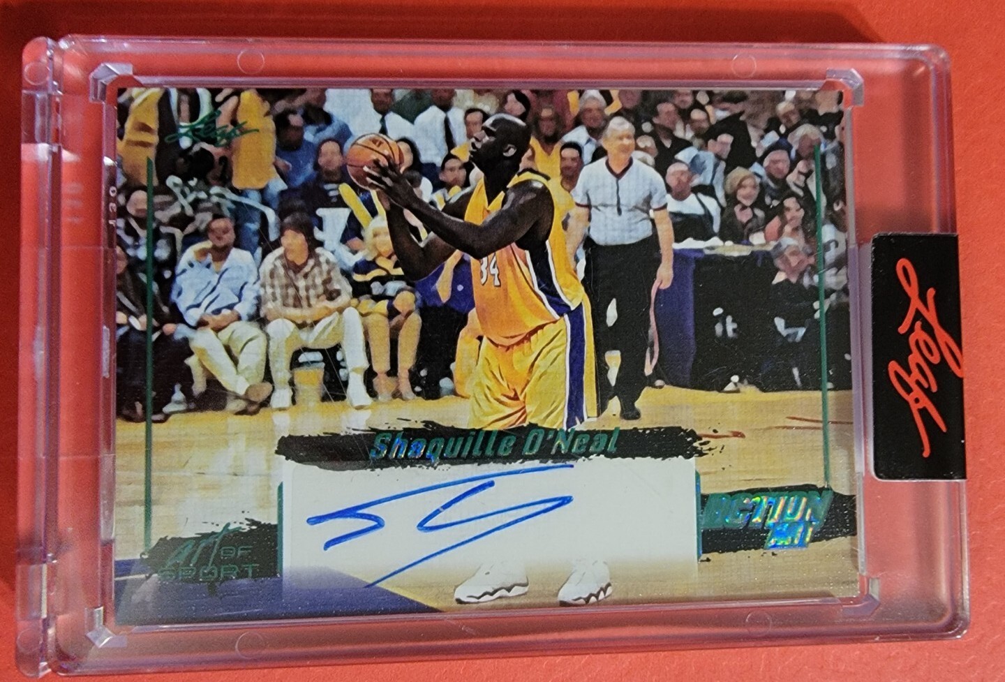 Shaquille O'Neal AUTOGRAPH AUTO CARD #d2/2 2023 LEAF ART OF SPORT SHAQ ...