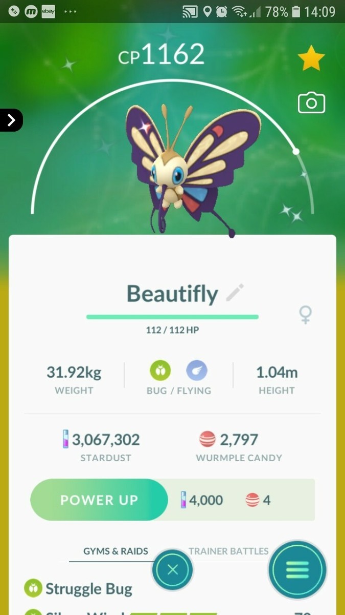 Beautifly Evolution
