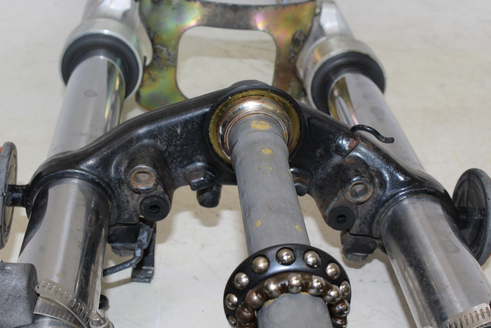 1995 Honda Nighthawk 750 Cb750 Front Forks Shock Suspension Set Pair ...