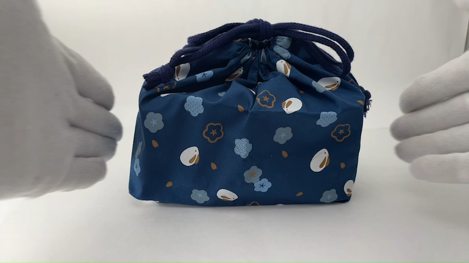 Skater 2 Tier Japanese Style Lunch Box with Drawstring Bag Blue in ...