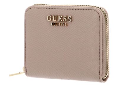GUESS portefeuille Laurel SLG Small Zip Around Wallet Rosewood | eBay