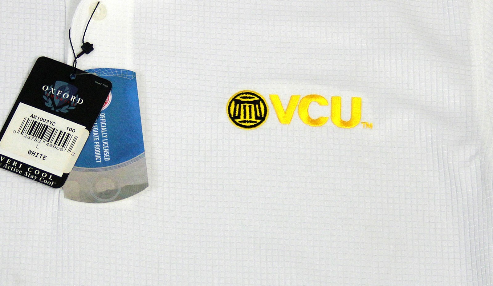 NCAA VCU Virginia Commonwealth University Rams Men's Short Sleeve Polo ...