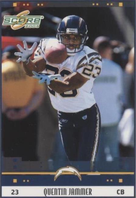 2005 Score - Quentin Jammer #242 for sale online | eBay