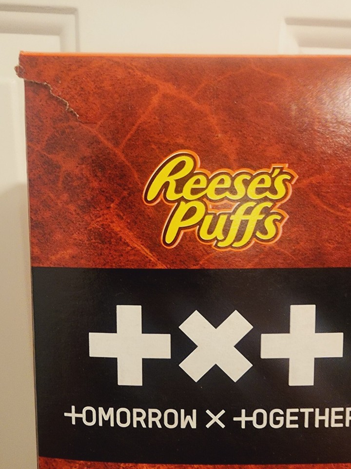 TXT Tomorrow x Together K-Pop Reese’s Puffs General Mills GM Cereal New ...