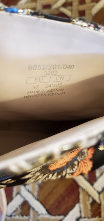 Zara Basic Collection Women's Embroidered Boot Shoes Size 37/6-6.5 | eBay