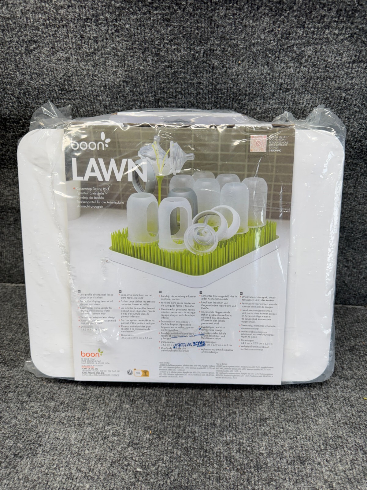 Boon Lawn Countertop Drying Rack - Green for sale online | eBay