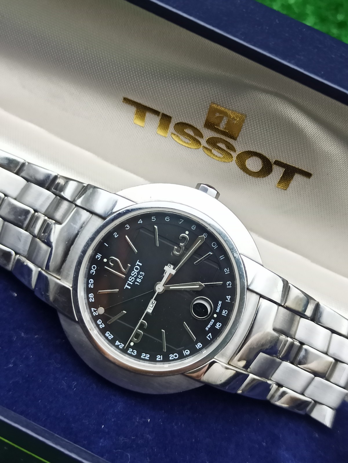 Classic Tripple Calendar 80s TISSOT Moon Phase Watch … - Gem