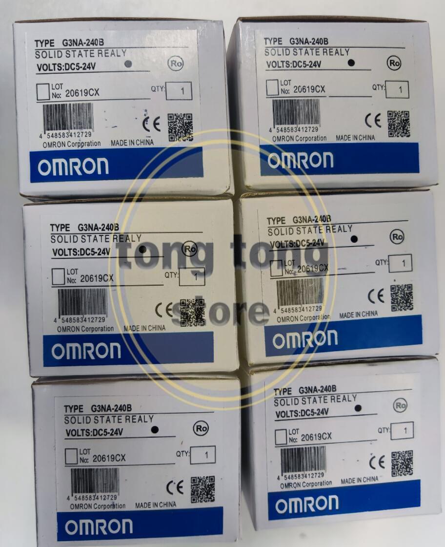 1PCS OMRON Solid State Relay G3NA-240B DC5-24V G3NA240B G3NA 240B Brand ...