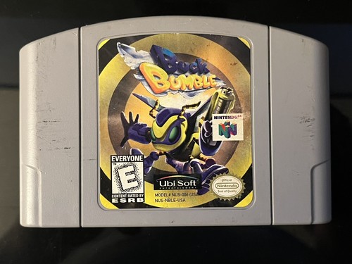 Buck Bumble Nintendo 64 N64 Authentic Cleaned Tested Super Fun Retro ...