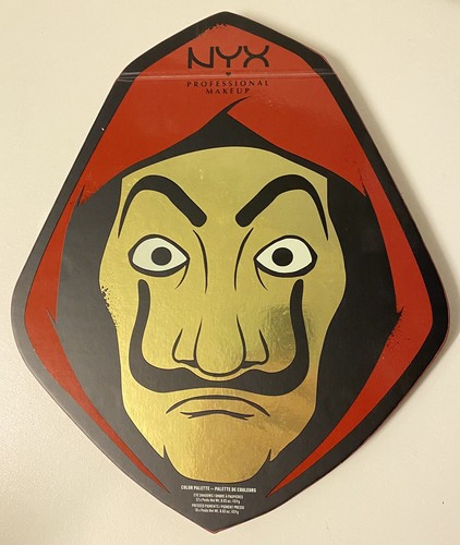 NYX Money Heist La Casa De Papel Color Palette Eye Shadows & Pigments ...