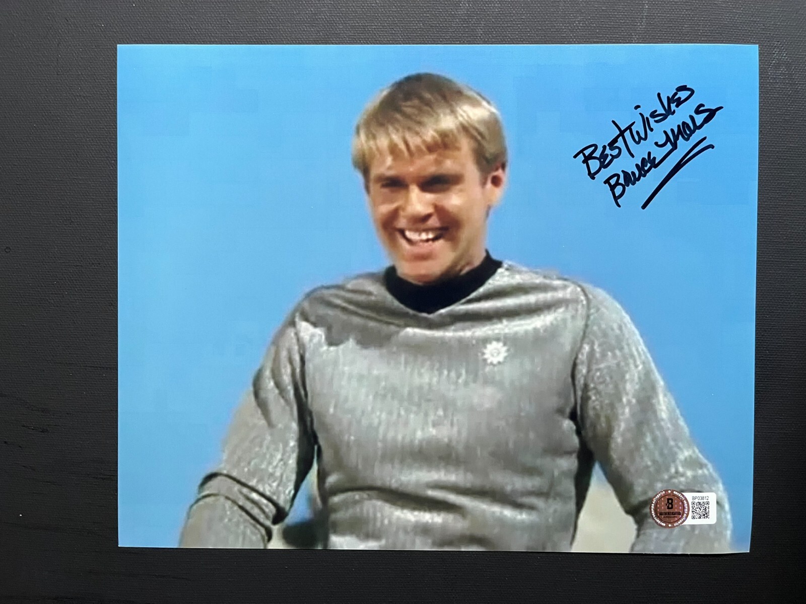 Bruce Mars Hot autographed signed Star Trek Finnegan 8x10 photo Beckett ...
