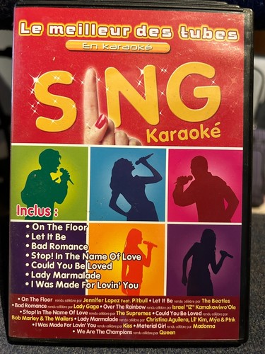 Le Meilleur Des Tubes Karaoké SING DVD / Expédition combinée possible 3583730577228 | eBay