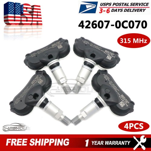 4PCS 42607-0C070 New For Toyota Sequoia Sienna Tundra TPMS TIRE ...