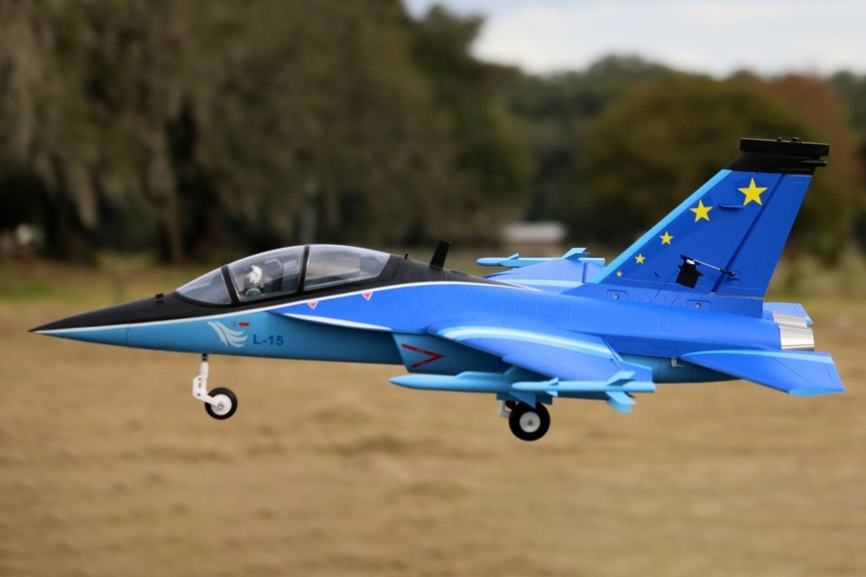RC Airplane Aircraft Fighter Freewing L15 JL-10 Falcon 4S 64mm EDF Jet ...