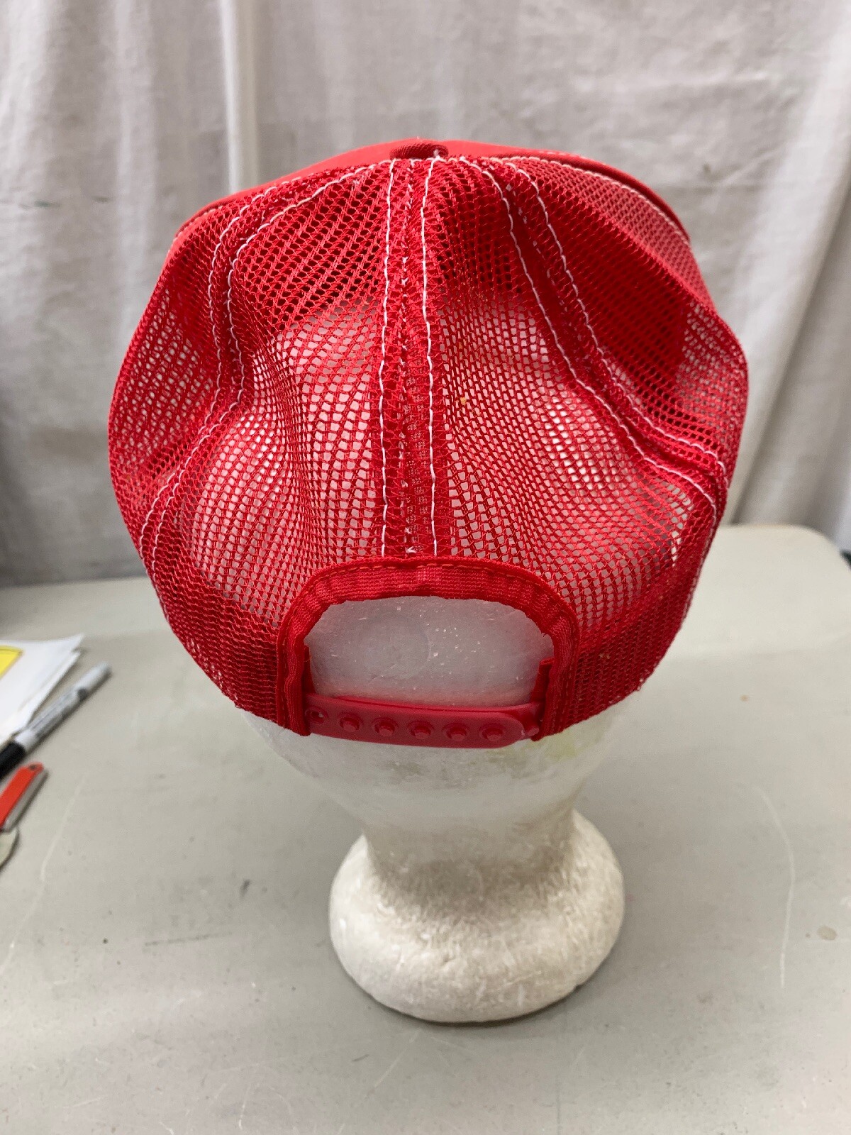 trucker hat baseball cap Vintage Snapback Mesh Patch Cenex Land O Lakes ...